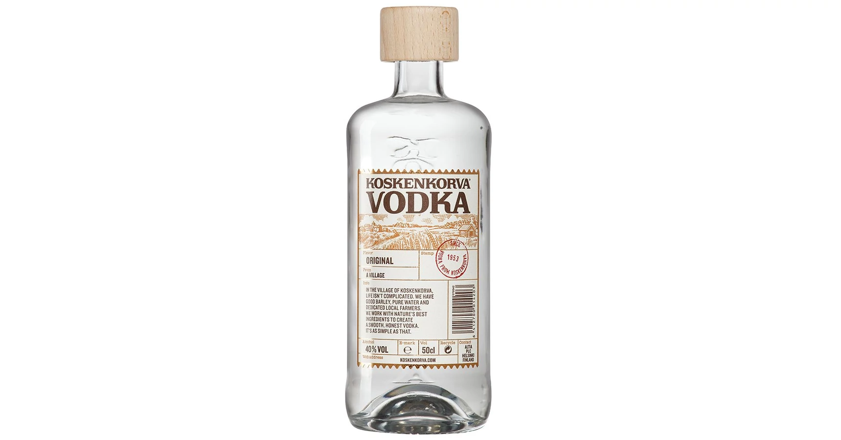 Koskenkorva vodka - 25% kedvezmény a GoodSpirit.hu-n!
