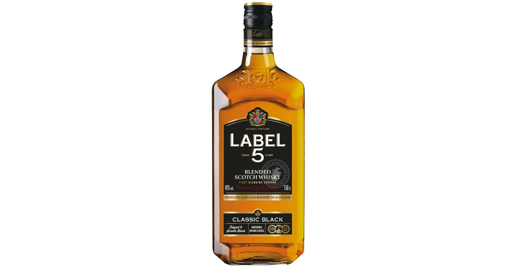 Label 5 Classic Blended whisky (1,5L / 40%) - A WhiskyNet ajánlásával ...