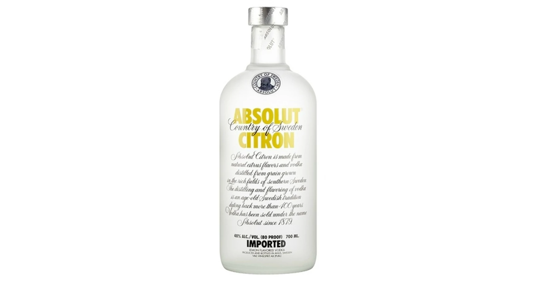 Absolut Citron vodka DRS (0,7L / 40%) - Ízesített - GoodSpirit.hu
